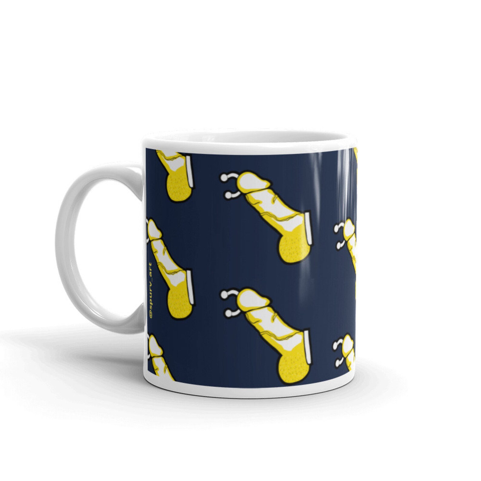 Mug "prince Albert" Cock Piercing Gay Fetish Art - Etsy
