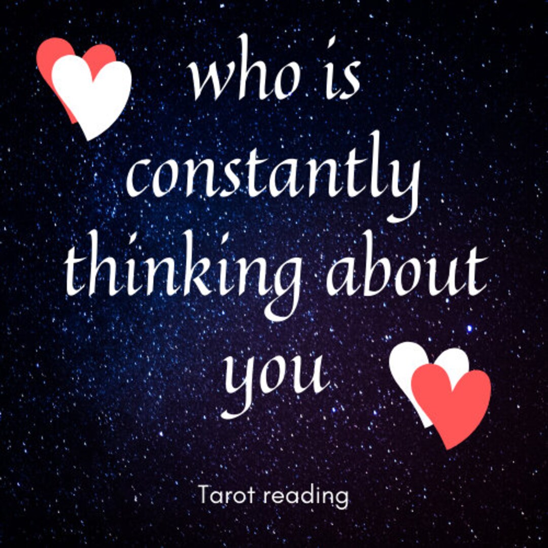 Who is Constantly Thinking About You who is Thinking About - Etsy