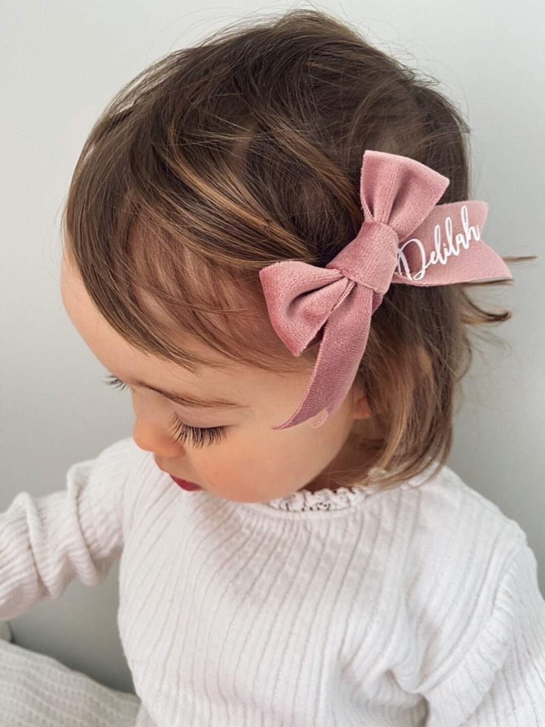 Mini Hair Bow - Etsy