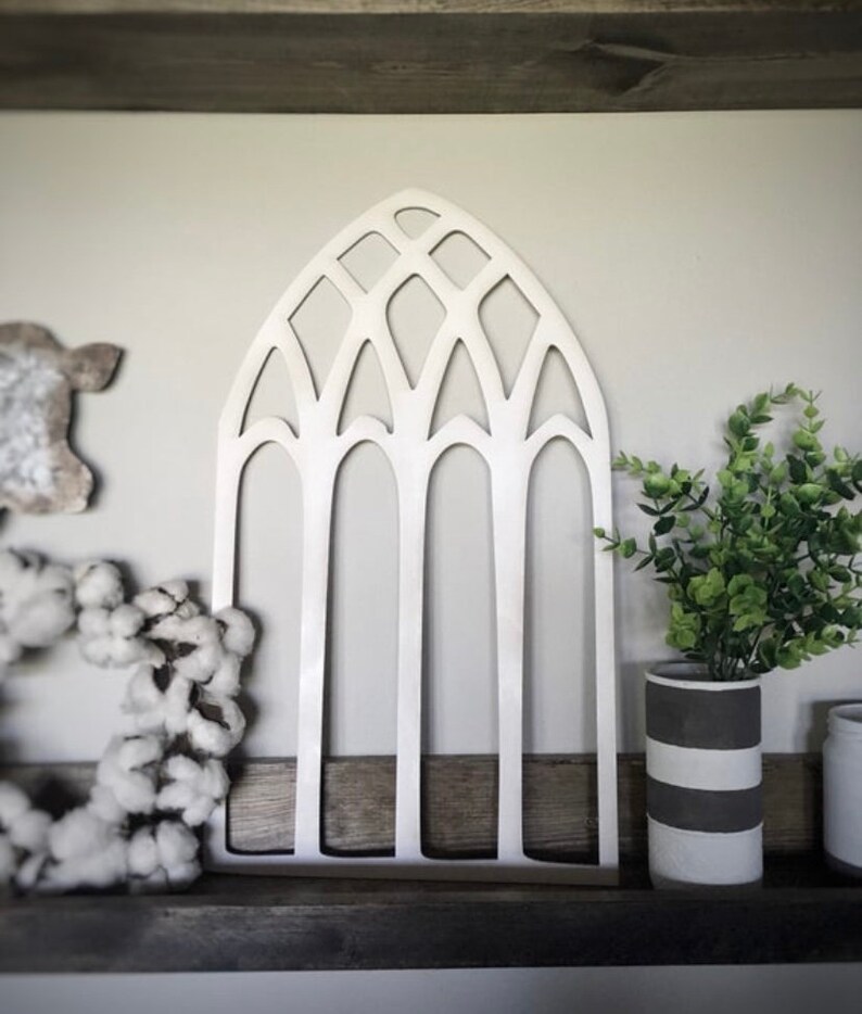 Cathedral Window SVG Digital File for Laser Cutting Vintage, Farmhouse ...