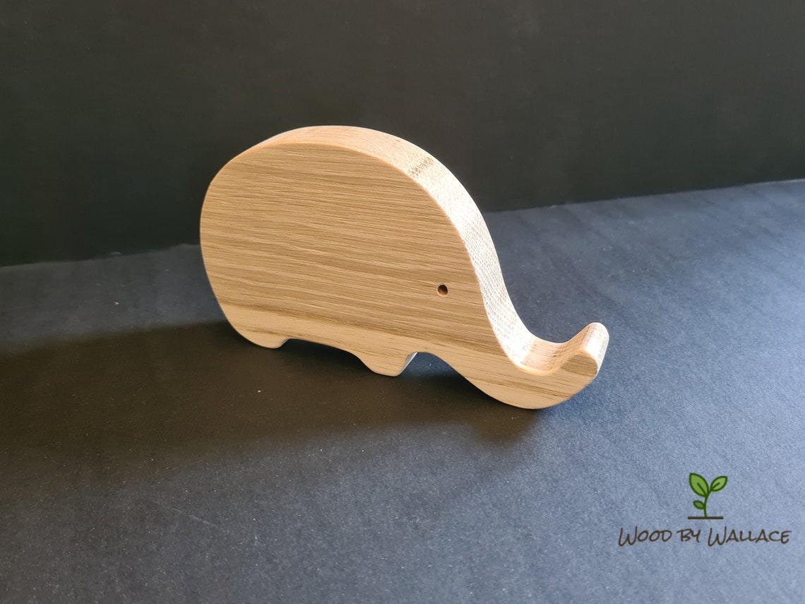 Wooden Elephant Style Phone Holder - Etsy