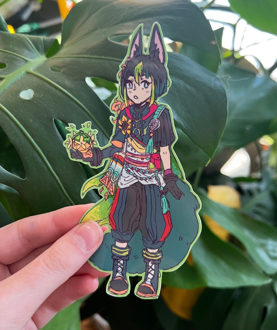 Genshin Impact Tighnari Character Sticker - Etsy
