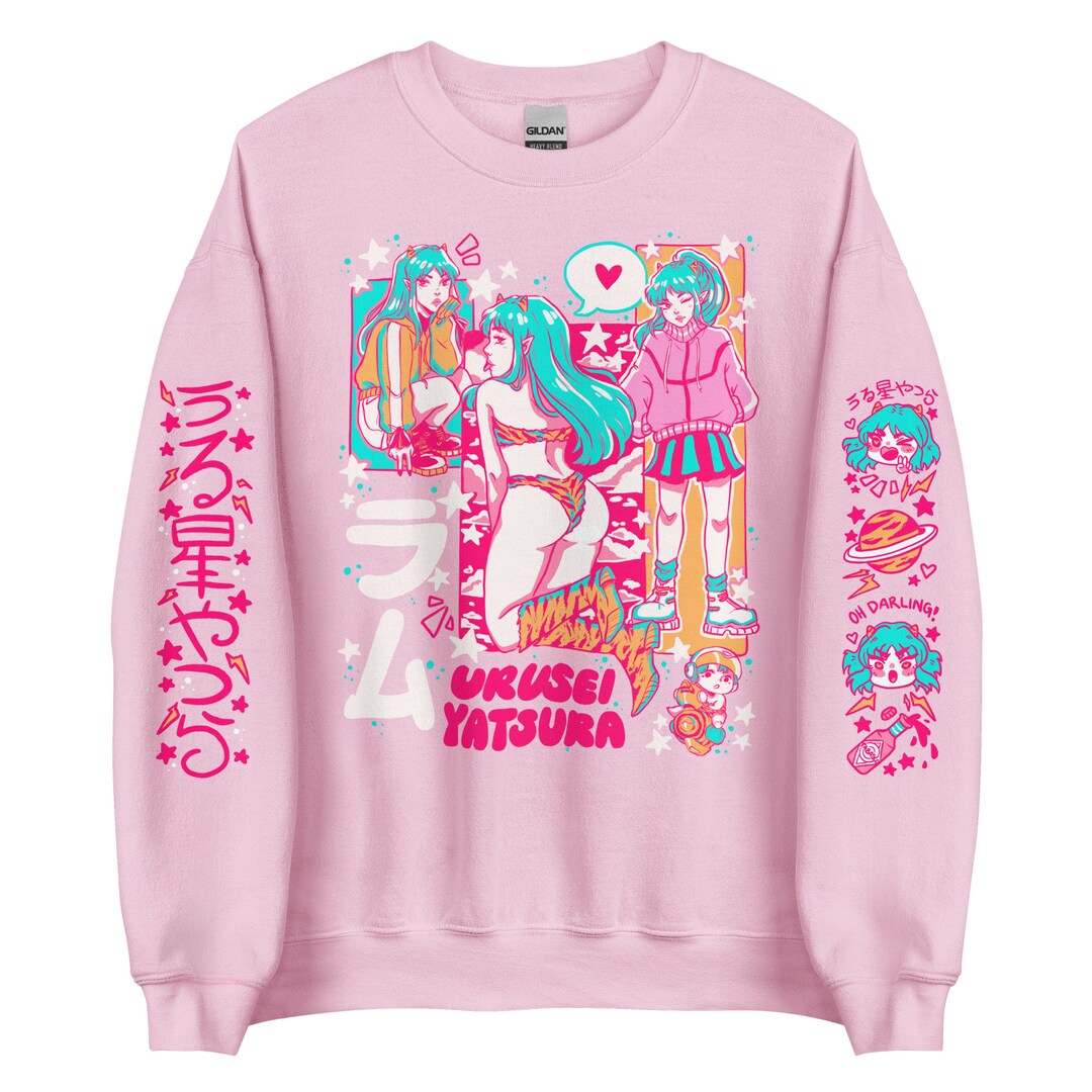 Oni Alien Invader Anime Girl Sweater - Etsy