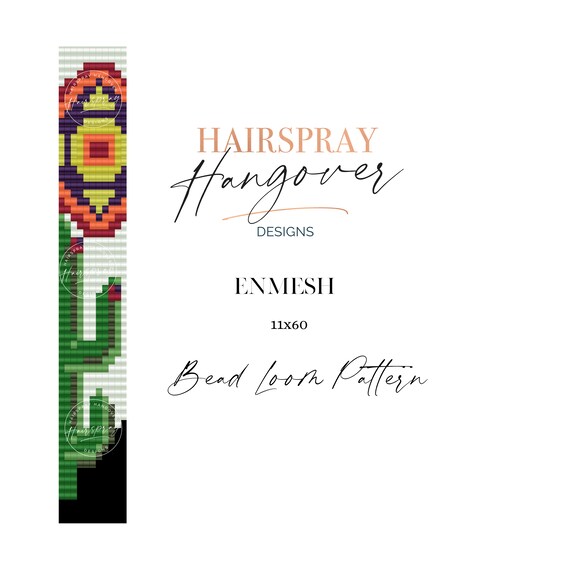Enmesh Halter Bead Loom Pattern 11x60 5 - Etsy