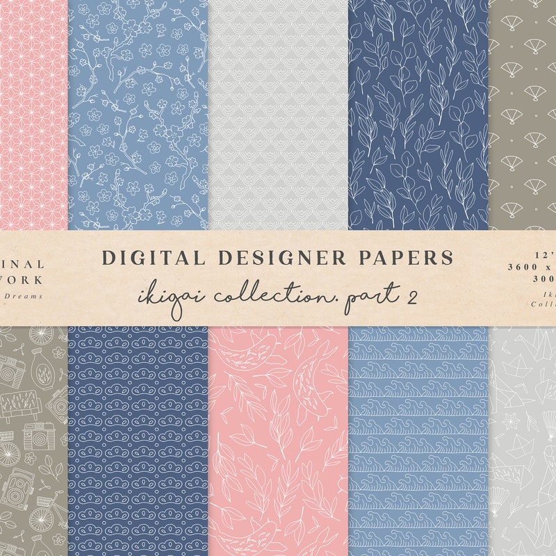 Oriental Paper - Etsy