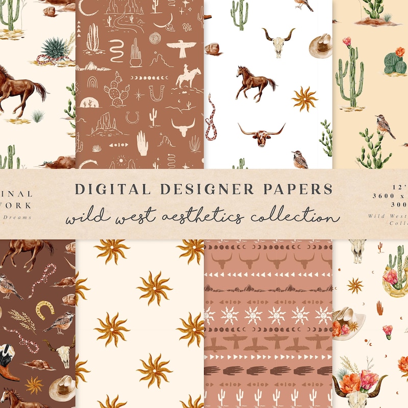 Western Pattern - Etsy