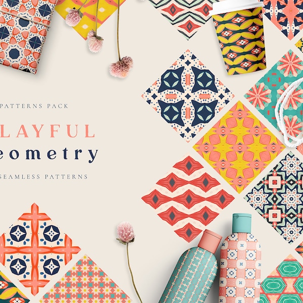 Geometric Papers - Etsy