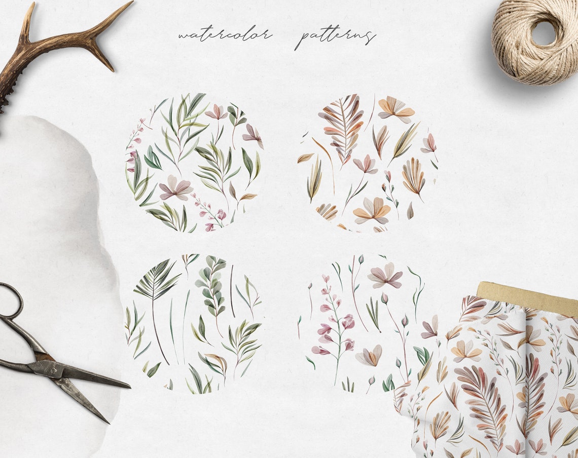 Digital Paper Scrapbook Papers Seamless Patterns Digital - Etsy