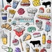 Food Truck Digital Clipart Collection - Individual PNG Files Logo ...