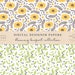Blooming Bouquet Digital Paper Set Scrapbook Paper Seamless Patterns ...