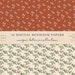 Unique Botanic Digital Paper Set - Scrapbook Paper - Seamless Patterns ...