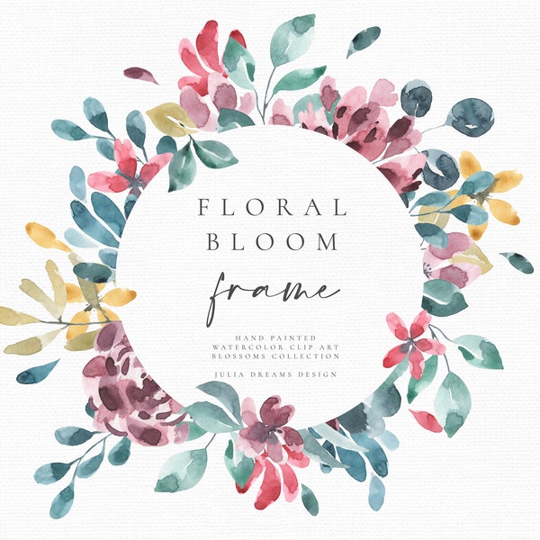 Flower Frame Png - Etsy