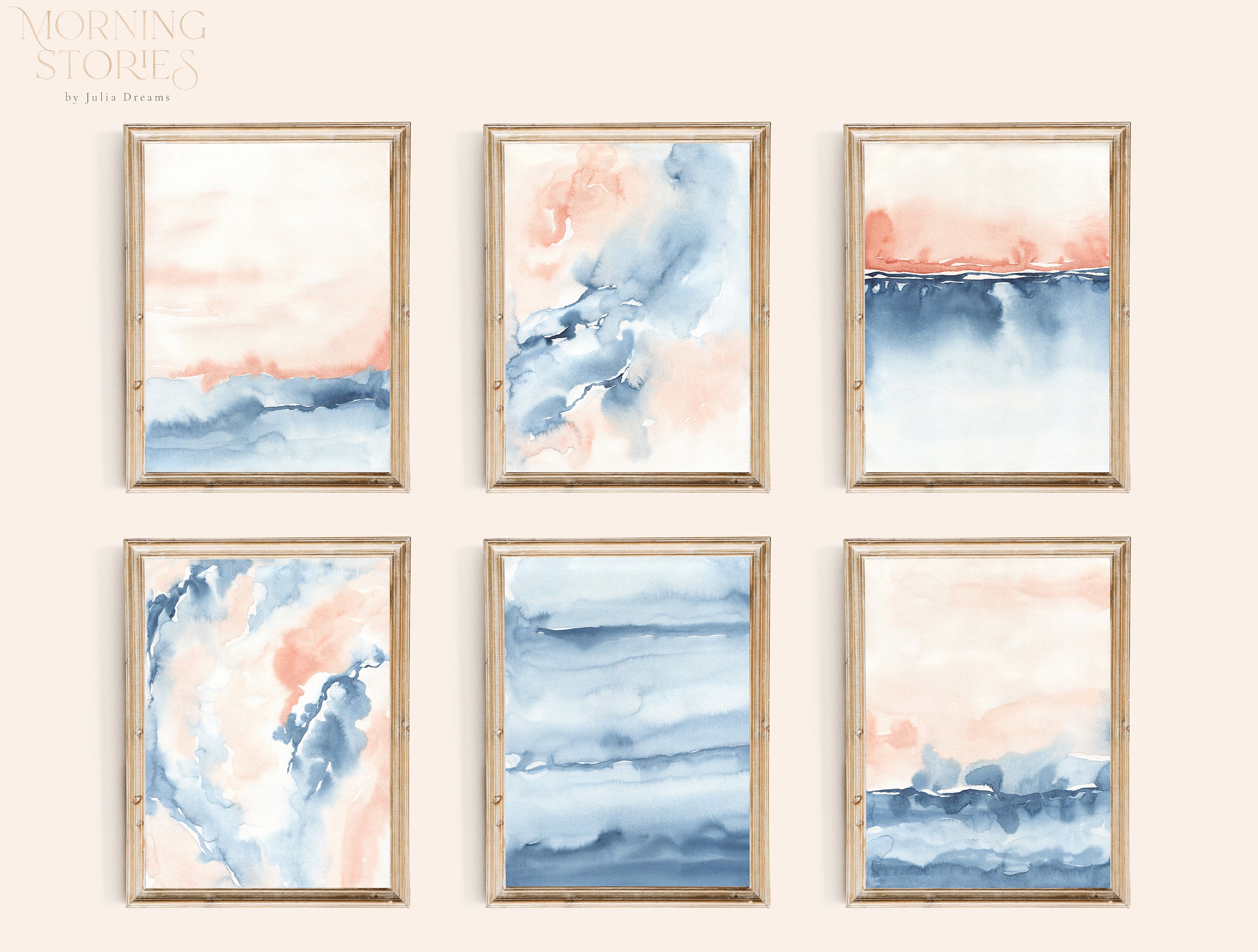 Digital Textures Watercolor Paper Ombre Watercolor - Etsy