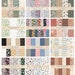 Unique Digital Paper Bundle - Seamless Patterns - Printable Scrapbook ...