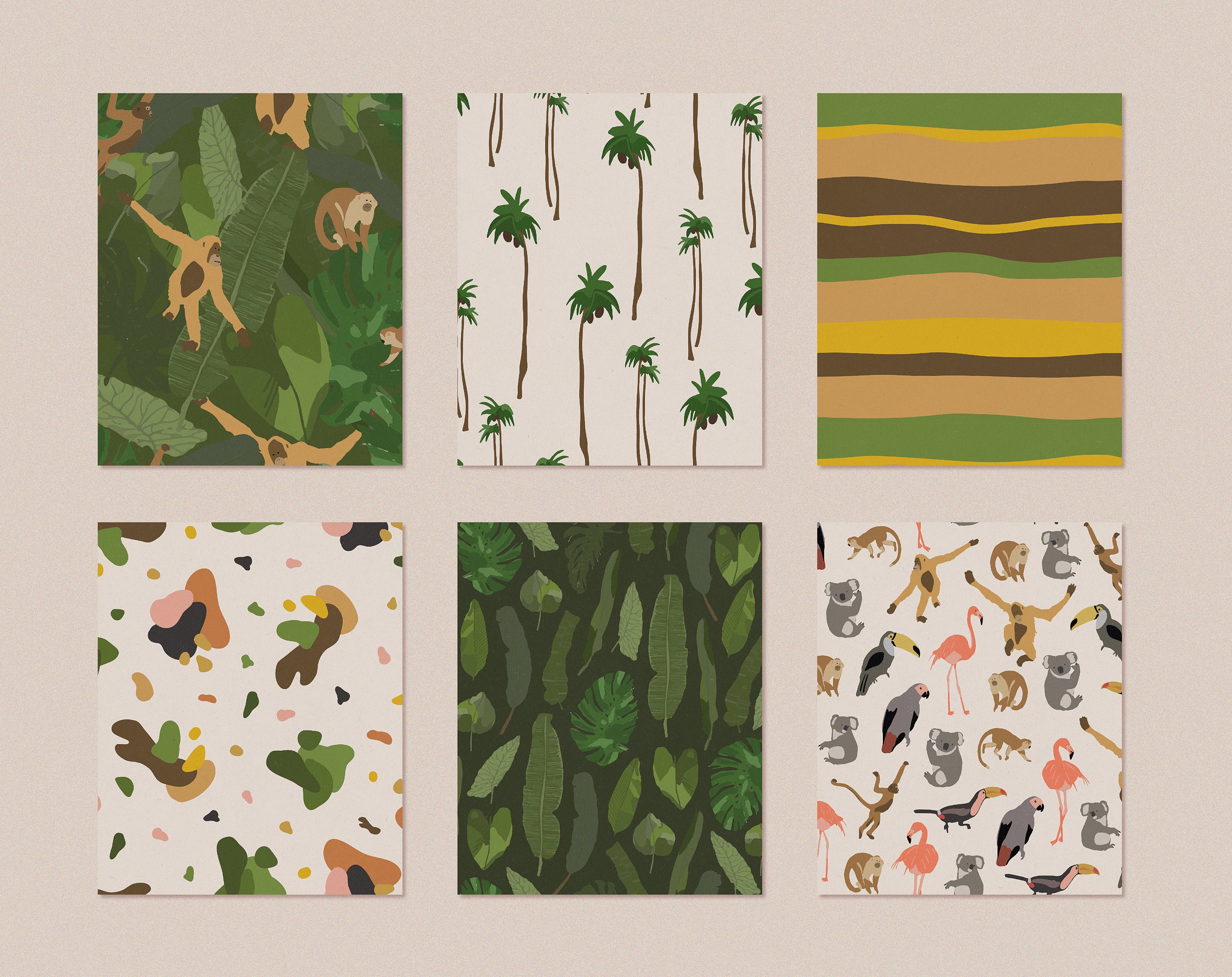 Nature Leaf Digital Paper Scrapbook Paper Seamless - Etsy