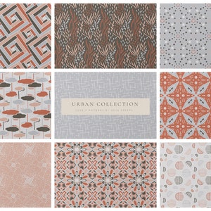 Lovely Seamless Patterns - Digital Paper - Scrapbook Papers - Digital ...