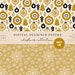 Gold New Year Digital Paper Set - Scrapbook Paper - Seamless Patterns ...