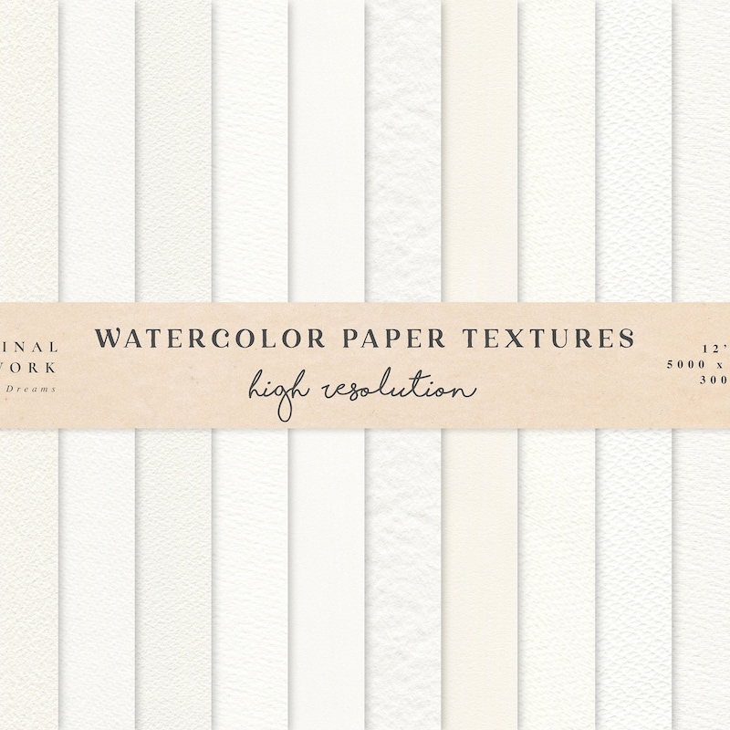 Handmade Digital Papers - Etsy