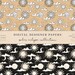 Digital Paper Solar Eclipse - Scrapbook Papers - Seamless Patterns ...