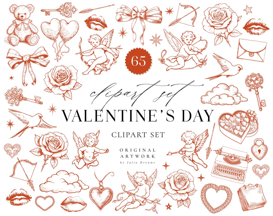 Valentine's Day Clipart - Heart Clip Art Valentine PNG - Sweets Balloon ...