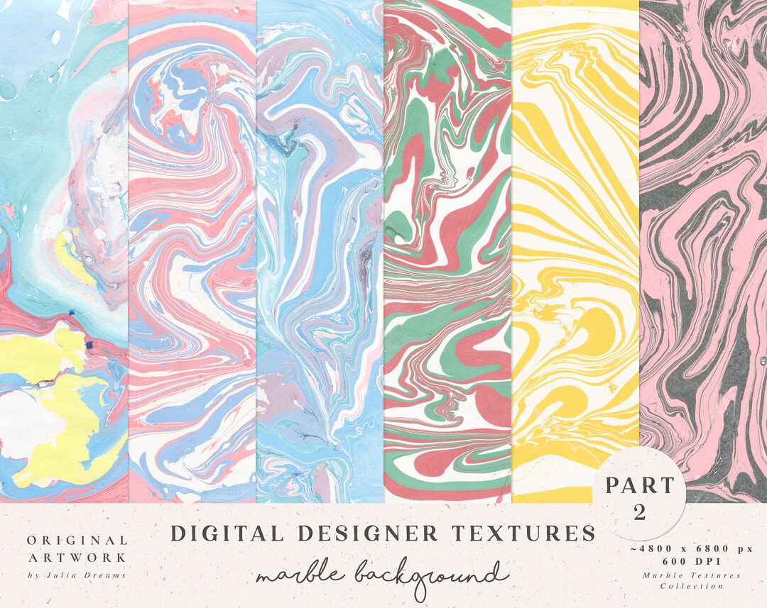 Marble Digital Textures 2 - Watercolor Paper - Ombre Watercolor ...