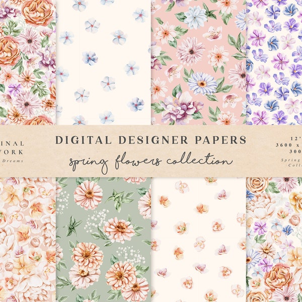 Pink Digital Papers - Etsy