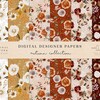 Southern Digital Paper Set Scrapbook Paper Seamless Patterns Digital ...