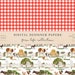 Farm Life Watercolor Digital Paper - Scrapbook Papers - Seamless ...