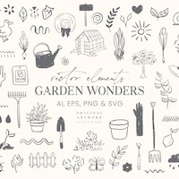 Garden Label SVG Bundle Plant Labels for Vegetable Garden Funny Plant ...