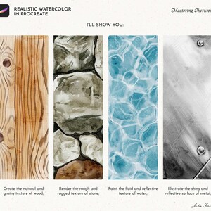 Tutorial Realistic Watercolor in Procreate Mastering Textures ...
