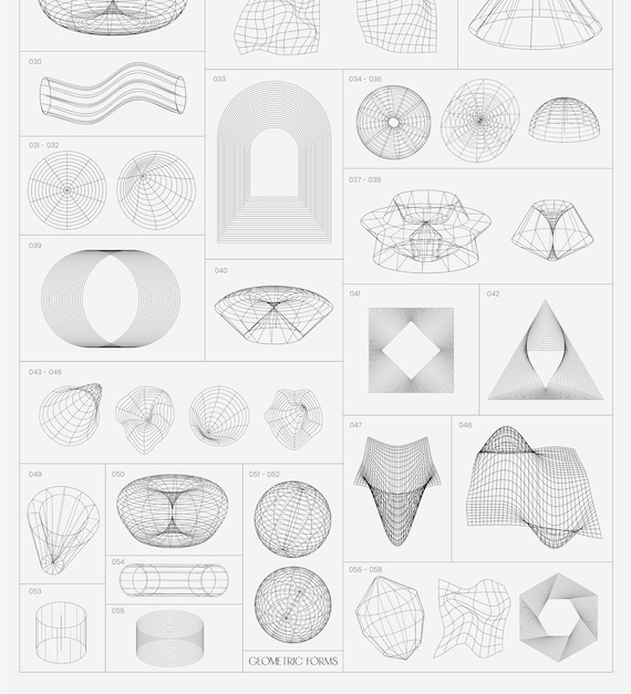 Clipart De Formes 3d Résumé Forme Géométrique De Vecteur, La Forme