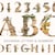 Watercolor Enchanted Forest Alphabet Letters Numbers - Woodland Animals ...