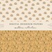 Southern Digital Paper Set - Scrapbook Paper - Seamless Patterns ...