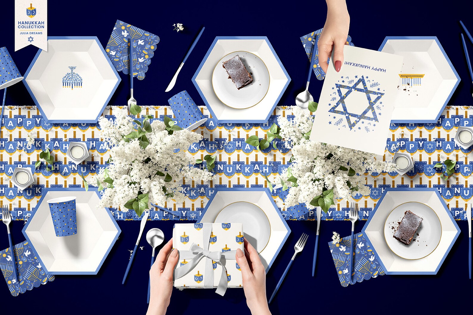 Hanukkah Clipart - Digital Download - Digital Papers - Instant Download ...