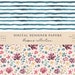 Blooming Digital Paper - Scrapbook Papers - Seamless Patterns - Digital ...