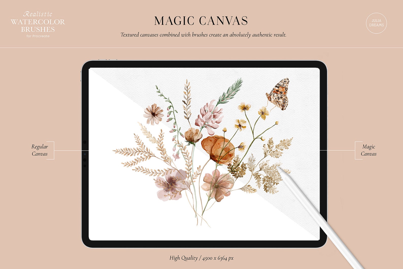 Realistic Watercolor Procreate Brushes Painting Kit for - Etsy UK