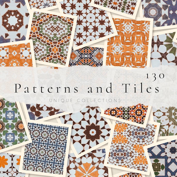 Moroccan Tiles - Etsy