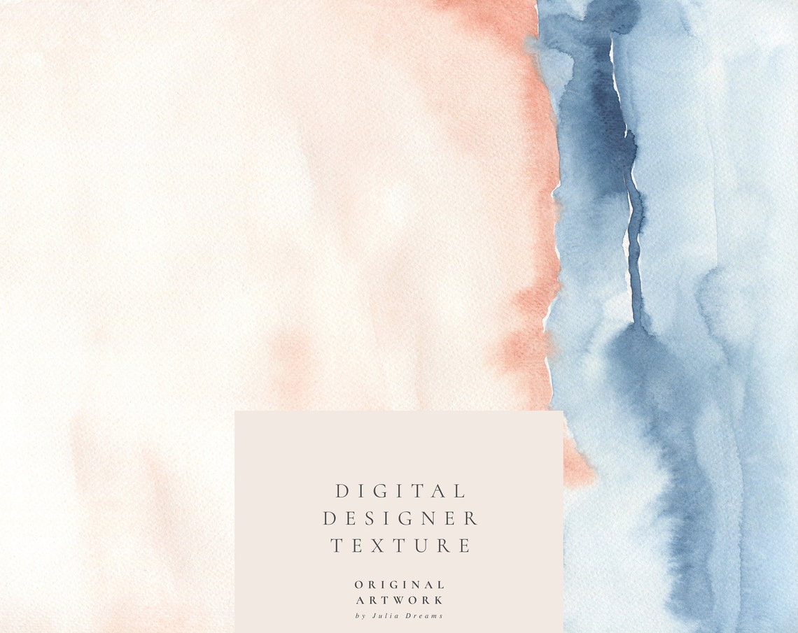 Digital Textures Watercolor Paper Ombre Watercolor - Etsy
