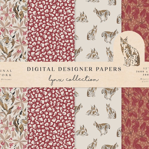 Owls Digital Papers Commercial Use Scrapbook Paper - Etsy