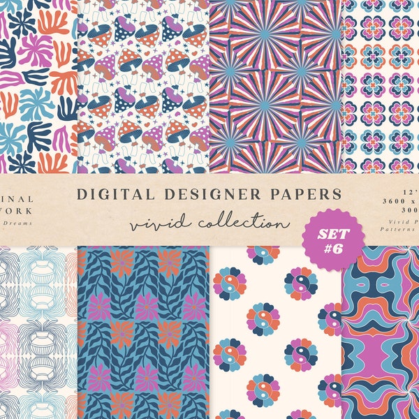 70s Scrapbook Paper - Etsy