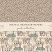 Park Digital Paper Set - Scrapbook Paper - Seamless Patterns - Digital ...