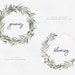 Wreath Set Watercolor - Digital Clipart - Individual PNG Files ...