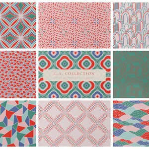 Lovely Seamless Patterns - Digital Paper - Scrapbook Papers - Digital ...