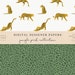 Jungle Digital Paper - Scrapbook Paper - Seamless Patterns - Digital ...