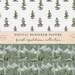 Watercolor Forest Digital Paper - Scrapbook Papers - Seamless Patterns ...