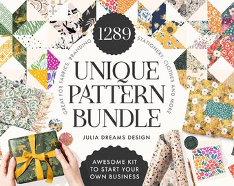 Amazing 1935 Digital Paper Bundle, Seamless Patterns, Printable ...