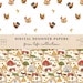 Farm Life Watercolor Digital Paper - Scrapbook Papers - Seamless ...