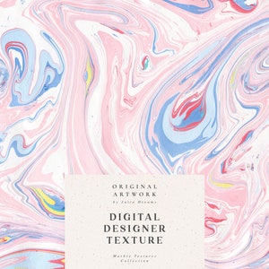 Marble Digital Textures 1 - Watercolor Paper - Ombre Watercolor ...