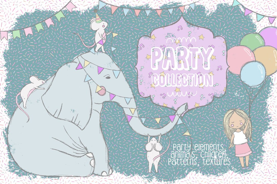 Party Clipart Collection - Kids PNG - Children Boy and Girl Clipart ...