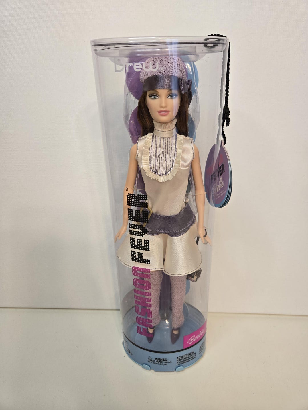 Rare Vintage Fashion Fever Drew Barbie Doll by Mattel 2004 off White ...